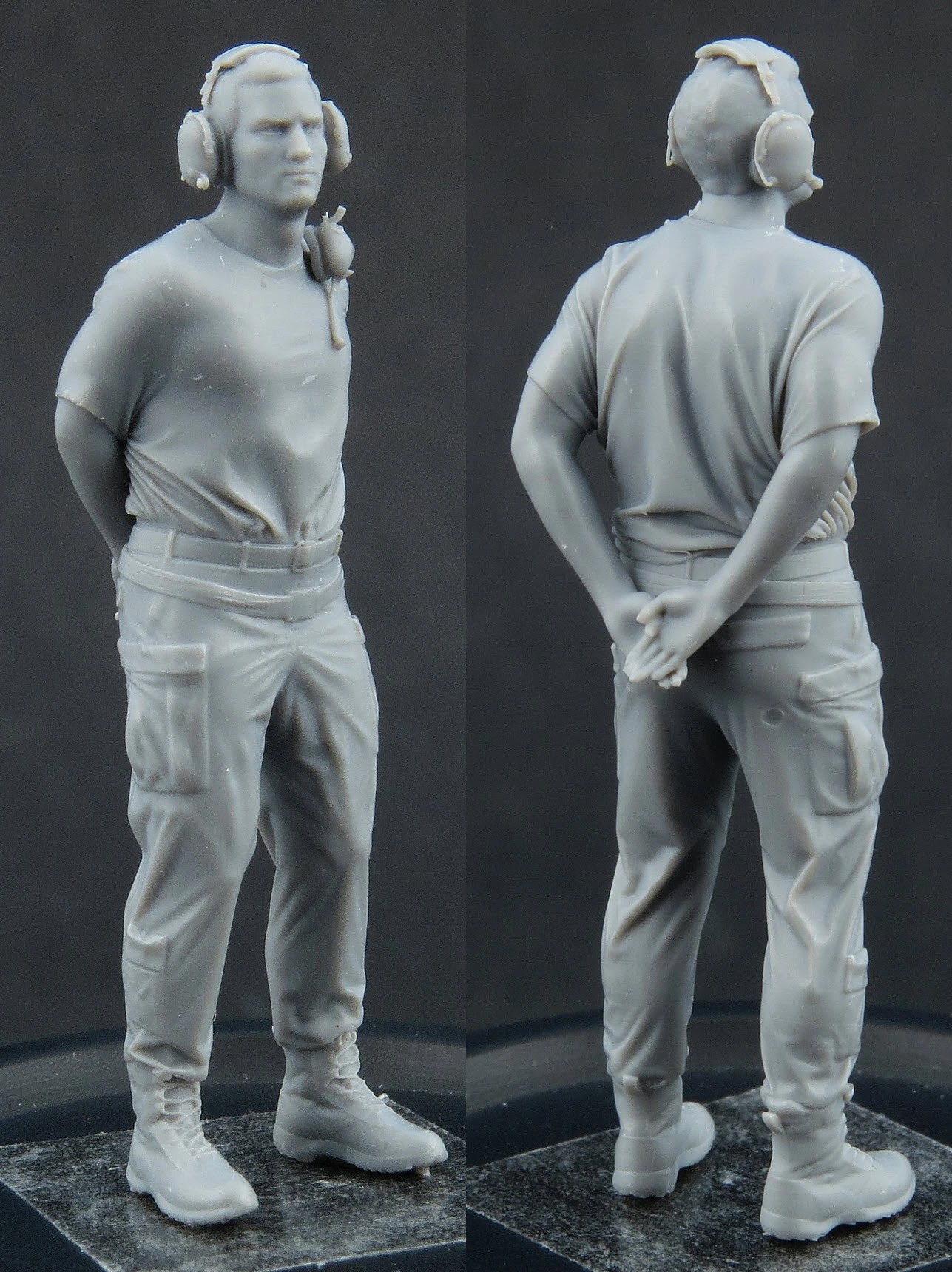 Gloria Model F-35 Pilot, Crew & Ground Crew. – Hobbyzero
